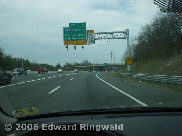 Interstate 795 in Maryland