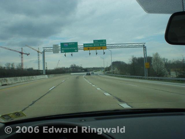 Interstate 795 in Maryland