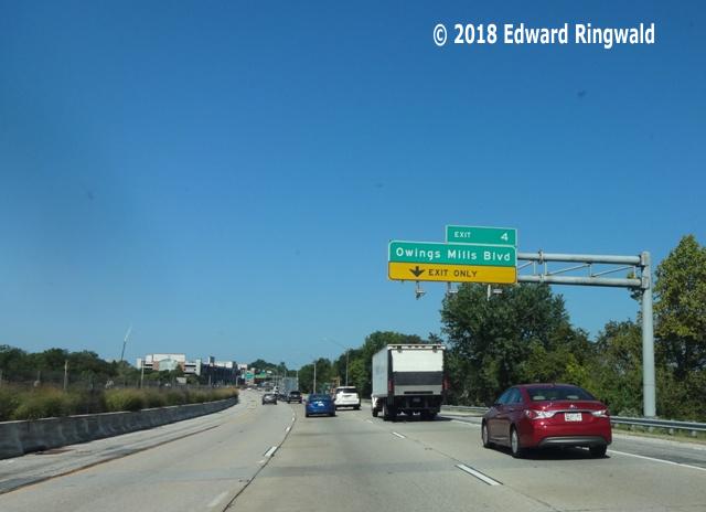 Interstate 795 in Maryland