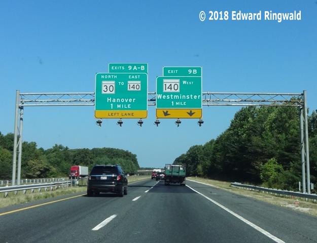 Interstate 795 in Maryland