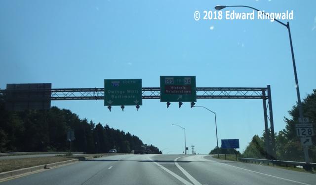 Interstate 795 in Maryland