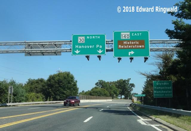 Interstate 795 in Maryland