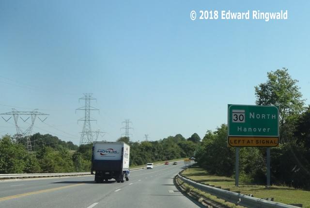 Interstate 795 in Maryland